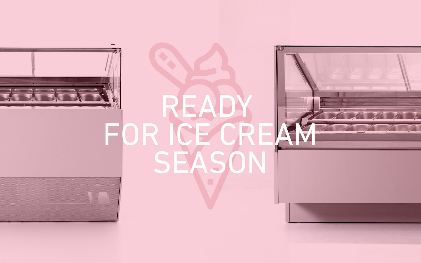 Ice cream display cases available for immediate delivery - Ciam ...